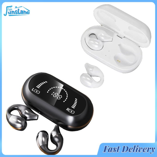 Funslane S03 Tws หูฟังบลูทูธไร้สาย 5.2 พร้อมไมโครโฟน Hi-fi ตัดเสียงรบกวน | Shopee Thailand