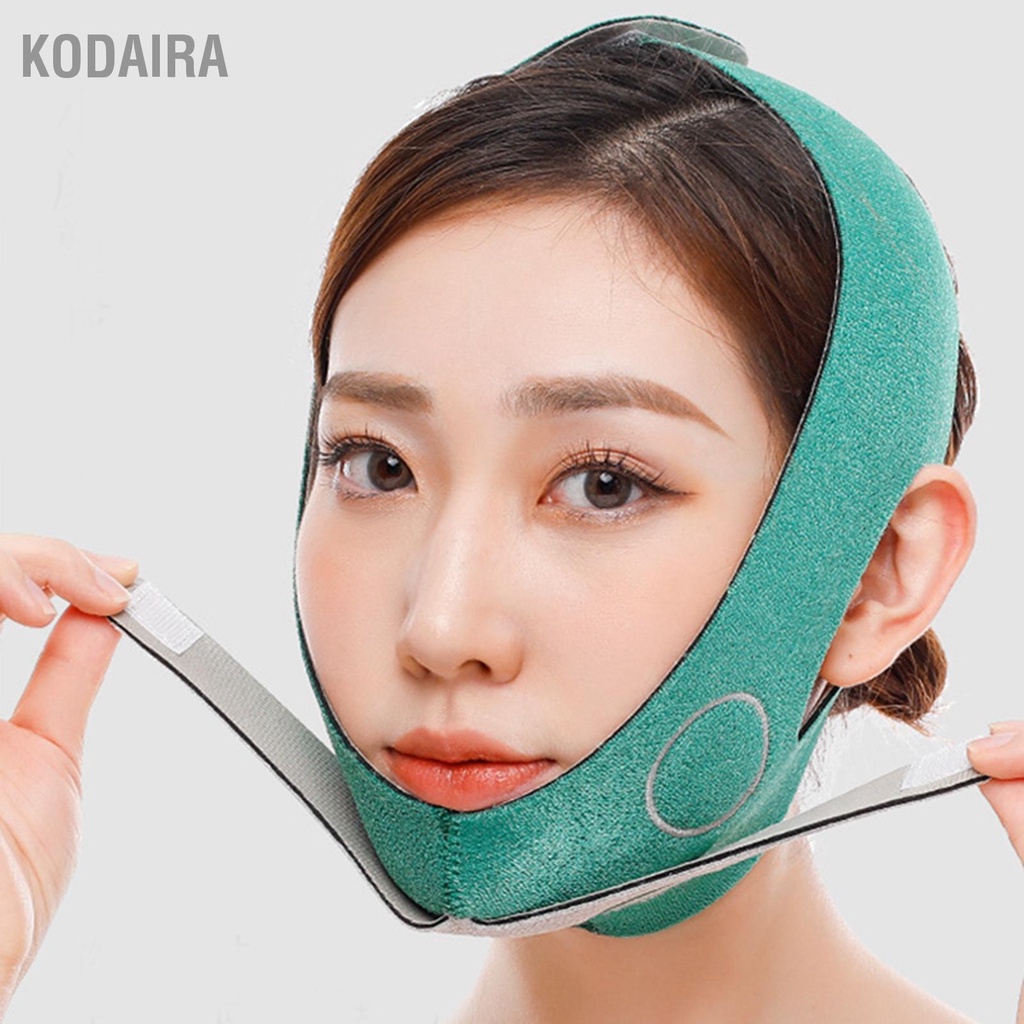 KODAIRA V Face Strap Slimming Breathable ปรับแบบพกพาลดอาการบวมน้ำไขมัน ...