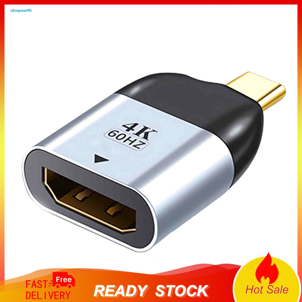 Setn อะแดปเตอร์แปลงสายเคเบิ้ล USB Type C เป็น HDMI 4K 60HZ สําหรับ Thunderbolt 3 | Shopee Thailand