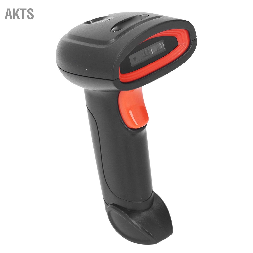 AKTS 1D Barcode Scanner 2.4G ไร้สาย Fast Scanning ความสามารถในการรับรู้ ...