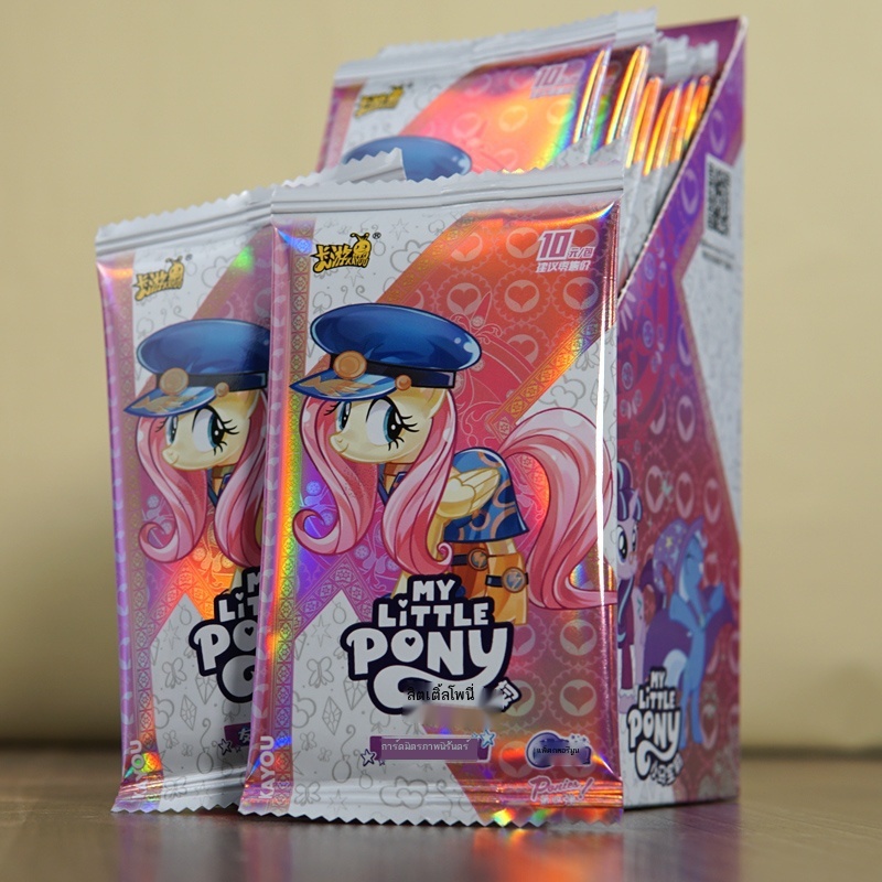 การ์ดเกมMy Little Pony Card SC Card Fourth Edition Huiyue Rainbow Pack ...