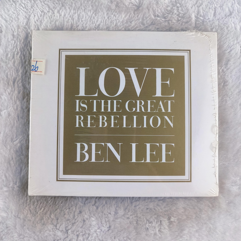 แผ่น CD อัลบั้ม Ben Lee Love Is The Great Rebellion Z894 ของแท้ C0120 | Shopee Thailand