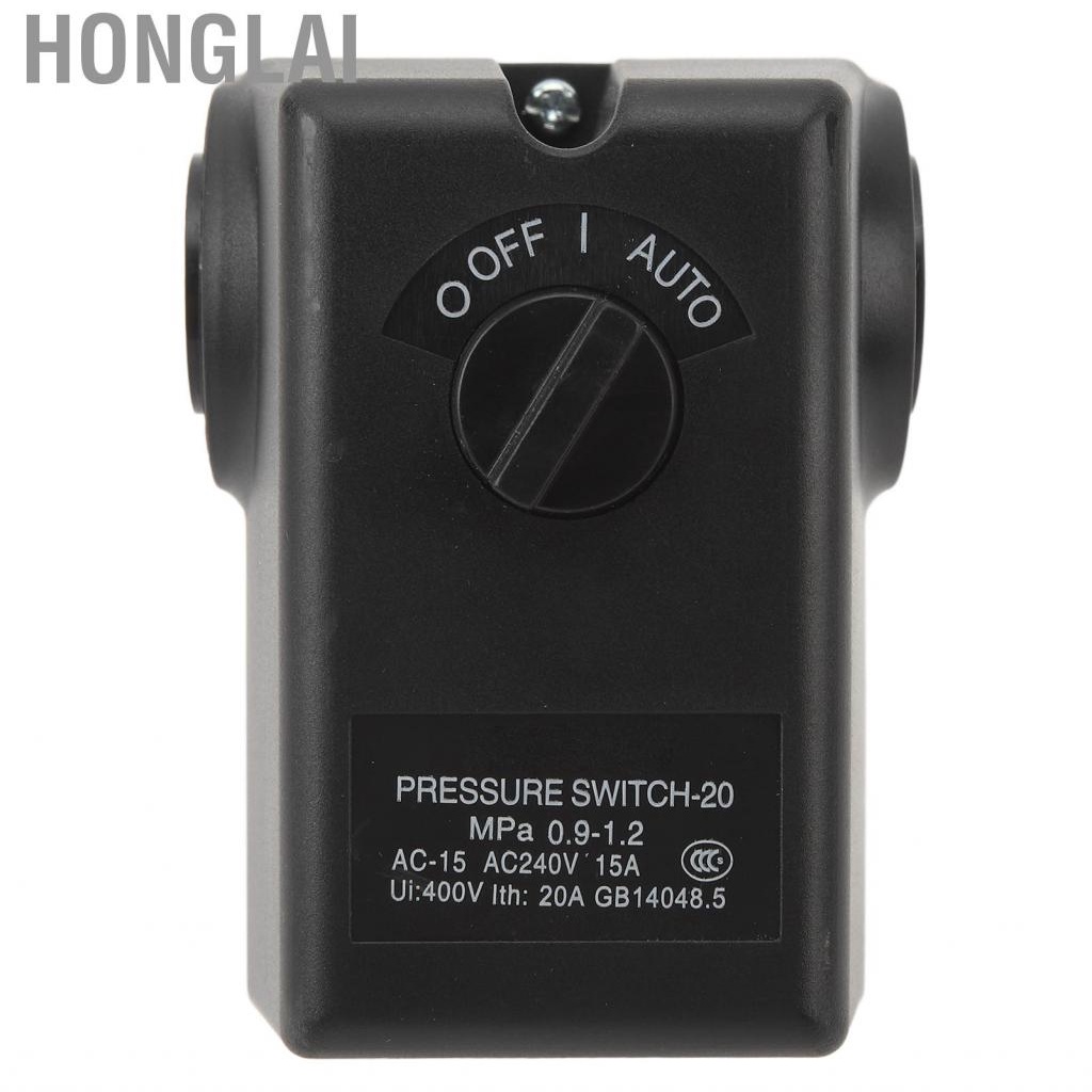 Honglai Pump Pressure Switch Heavy Duty AC 240V 15A Good Adaptability ...