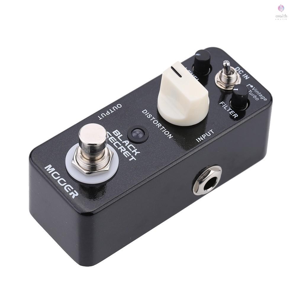 [effectmusic] Mooer Black Secret Micro Mini Distortion กีตาร์ไฟฟ้า ...