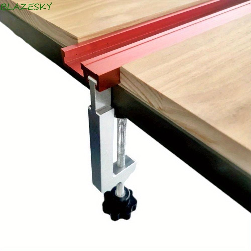 Blazesky Table Clamp, T-Slot G Clam Table Saw Guide Rail Clamp, Stable ...