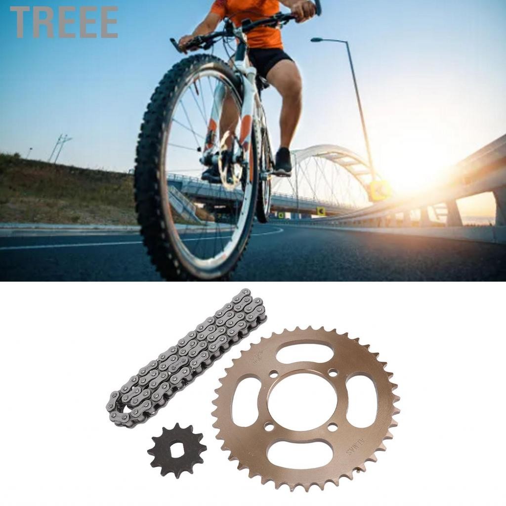 Treee Motorcycle Sprocket Kit 60 Links Chain 12T ด้านหน้า 42T ด้านหลัง ...