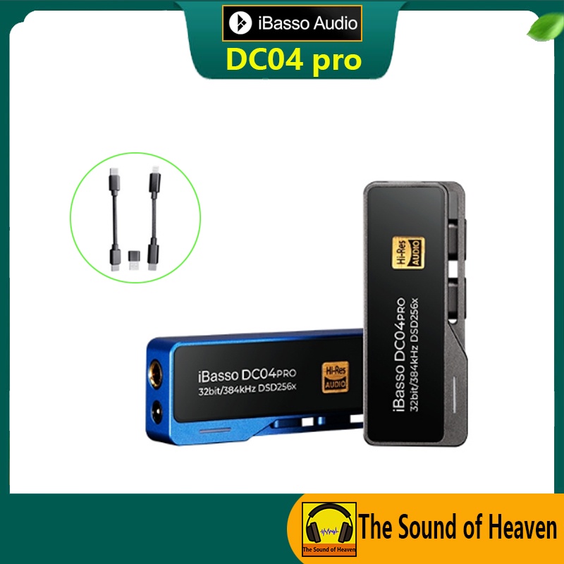 Ibasso DC04 Pro DAC เครื่องขยายเสียงหูฟังประเภท C ถึง 3.5 มม.4.4 มม.สําหรับโทรศัพท์ Android ...