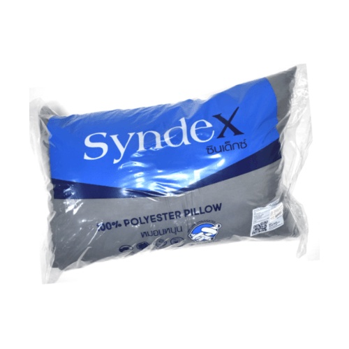 SYNDEX หมอนหนุนใยสังเคราะห์ 27x40นิ้ว ผ้าไมโครสีเทา | Shopee Thailand