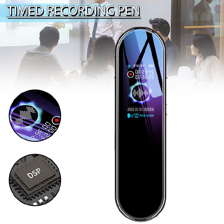 Mini Digital Voice Recorder Dictaphone Audio MP3 Player Sound Recording ...
