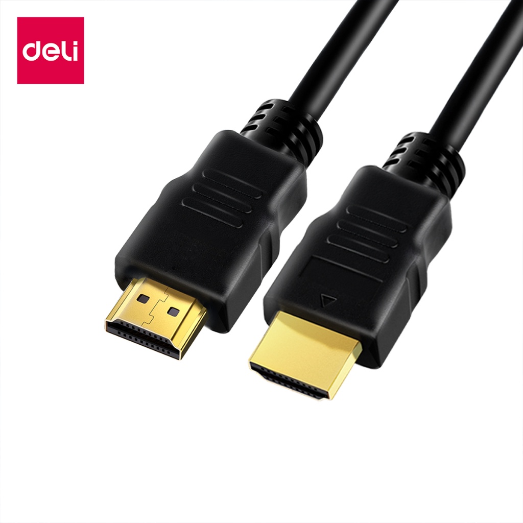 Deli สายHDMI สายเชื่อมโปรเจคเตอร์ สายเชื่อมหน้าจอHDMI ใช้ได้กับทุก ...