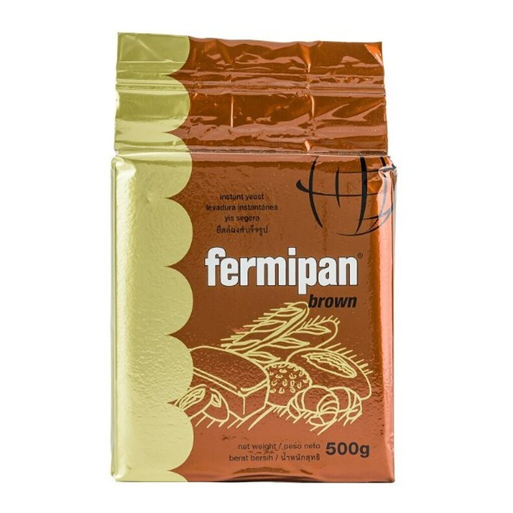 ยีสต์แห้งสำเร็จรูปเฟอร์มิพัน สีน้ำตาล (Fermipan Brand Instant Dry Yeast ...