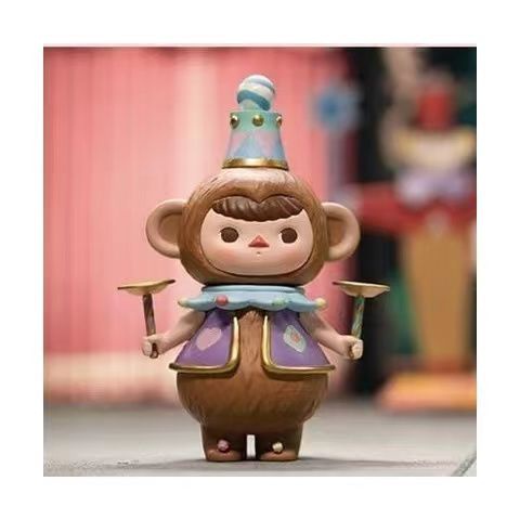 【ของแท้】กล่องสุ่ม ตุ๊กตาฟิกเกอร์ popmart Pucky circus babies ของขวัญ ...