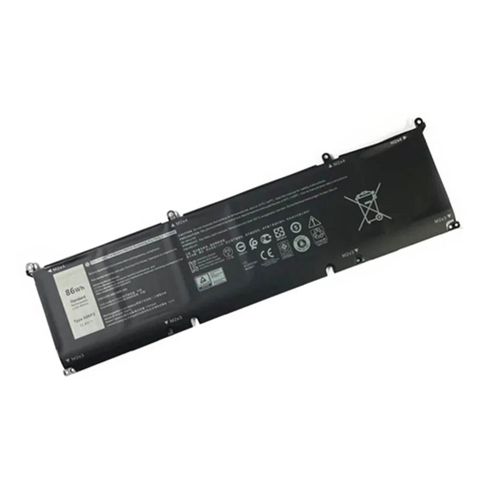 69KF2 แบตเตอรี่ For Dell XPS 15 9500 G7 7500 Precision 5550 M15 M17 R3 ...