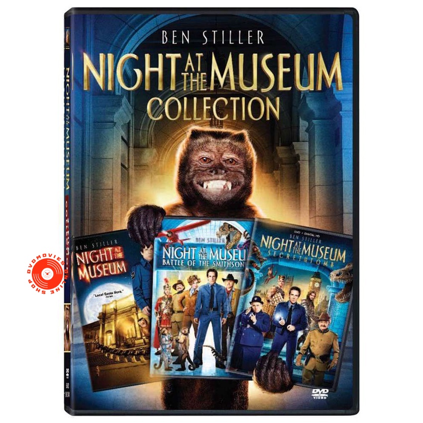 DVD Night At The Museum ไนท์ แอท เดอะ มิวเซียม ภาค 1-3 DVD Master เสียง ...