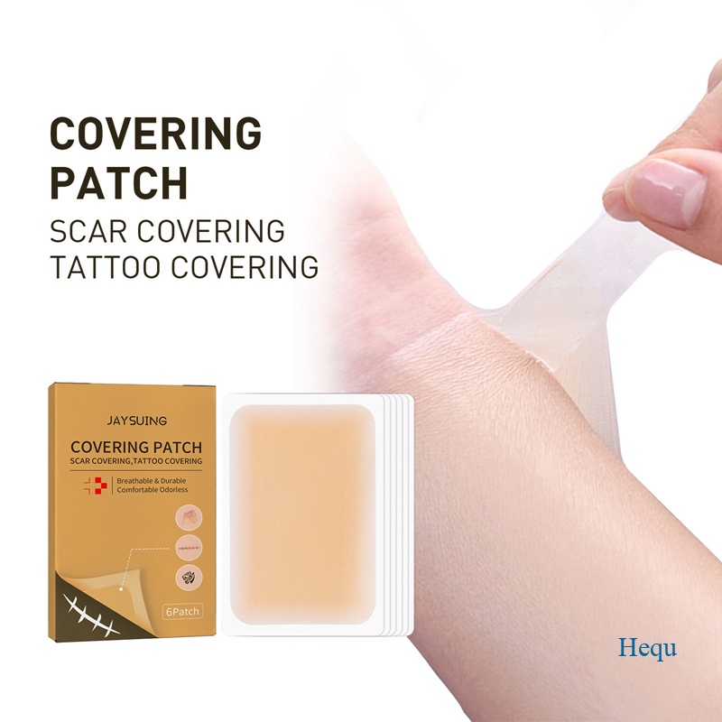 Hequ สติกเกอร์เทปคอนซีลเลอร์ ปกปิดรอยสัก ปกปิดรอยแผลเป็นจากสิว กันน้ํา ...