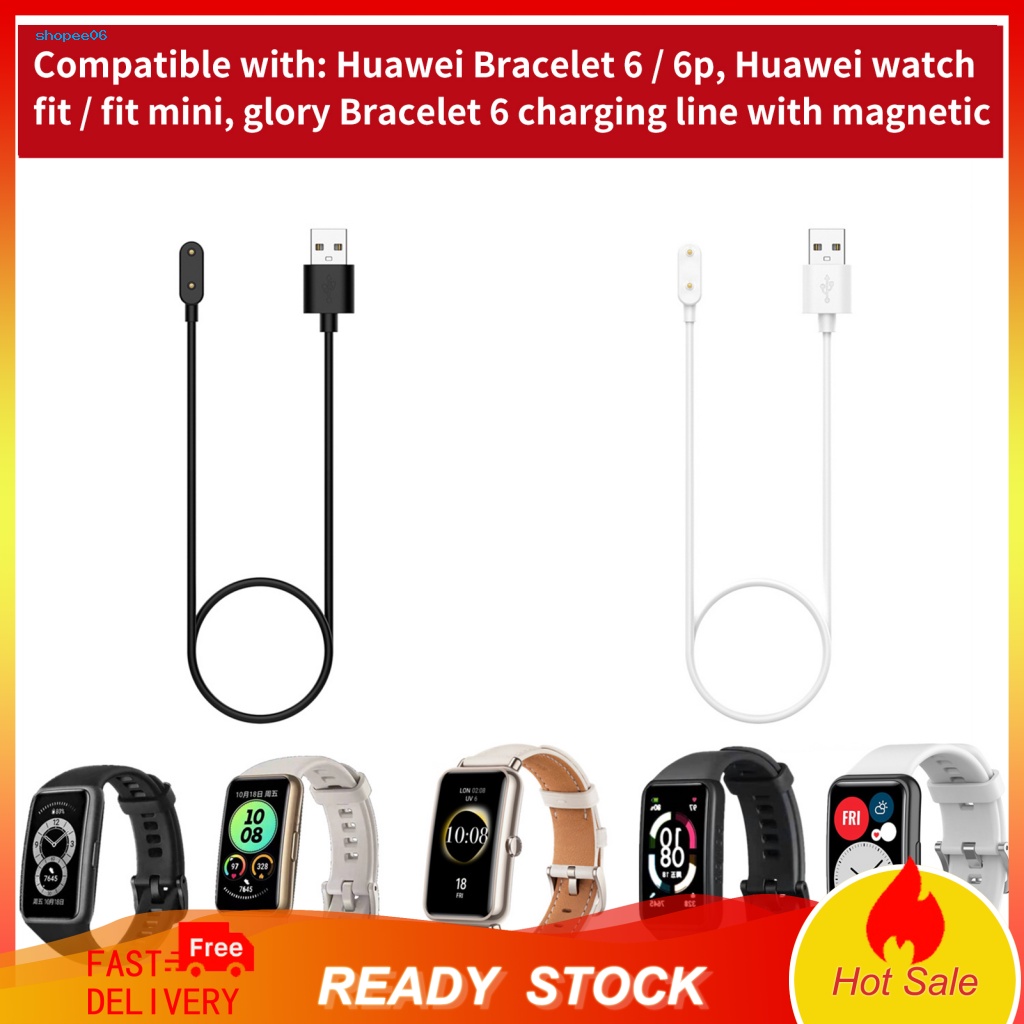 Setn อะแดปเตอร์สายชาร์จสมาร์ทวอทช์ TPE USB ประสิทธิภาพสูง สําหรับ Huawei Watch Fit Mini Band 6 ...