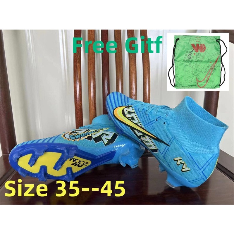 nike Kasut Bola Sepak Budak Air Zoom Mercurial 15 Bonded Pack Superfly ...