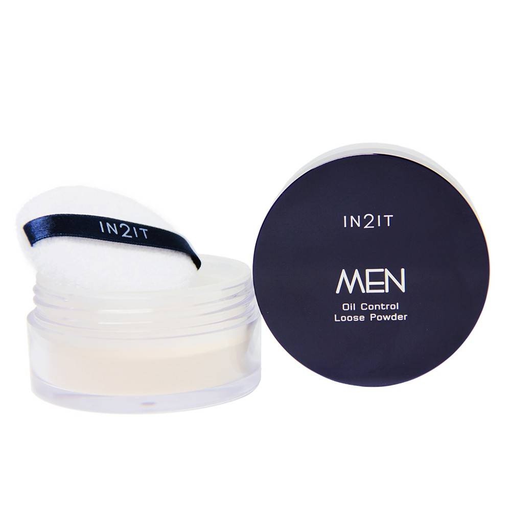 IN2IT Men Oil Control Loose Powder อินทูอิท เมน ออย คอนโทรล ลูส พาว ...