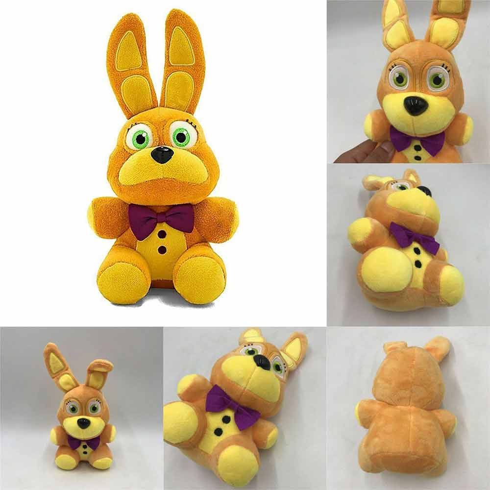 Plush Toy FNAF Plushies Stuffed Animal Yellow Rabit | Shopee Thailand