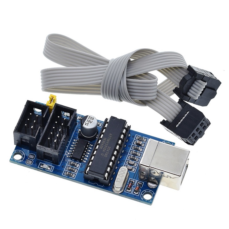 Usbtiny USBtinyISP AVR ISP โปรแกรมเมอร์ Bootloader Meag2560 Uno R3 6pin สายเคเบิลโปรแกรมมิ่ง ...