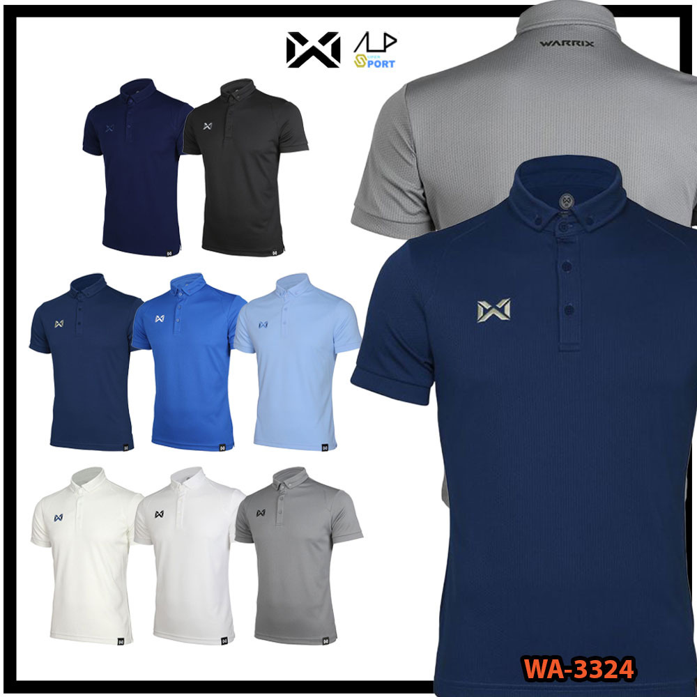 💥ลดโหดสูงสุด 1,000 บาท💥 เสื้อโปโลวอริกซ์ รุ่น BUBBLE WARRIX WA-3324 WA3324 WA-PLA024 เนื้อผ้า ...