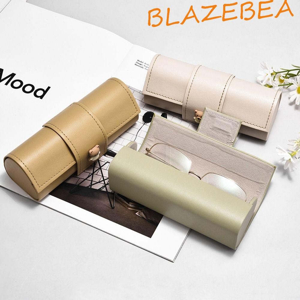 Blazebea Bear PU กล่องแว่นตา, หนัง PU แว่นตาพิมพ์กรณี, กล่องแว่นตาน่ารักน่ารักพิมพ์แว่นตา ...