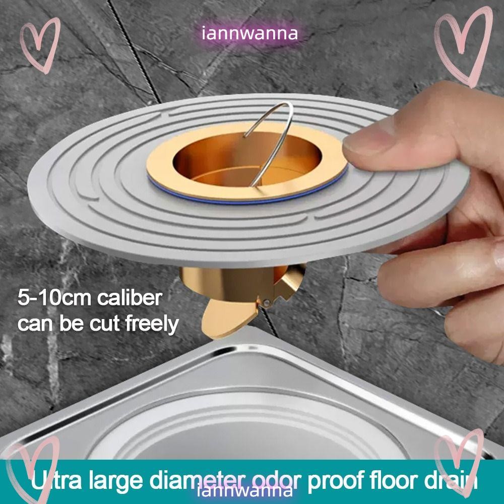 Iannwana ท่อระบายน้ําชั้นฝักบัว, Dectable Backflow Preventer อ่างล้างจานกรอง,ป้องกันกลิ่น ...