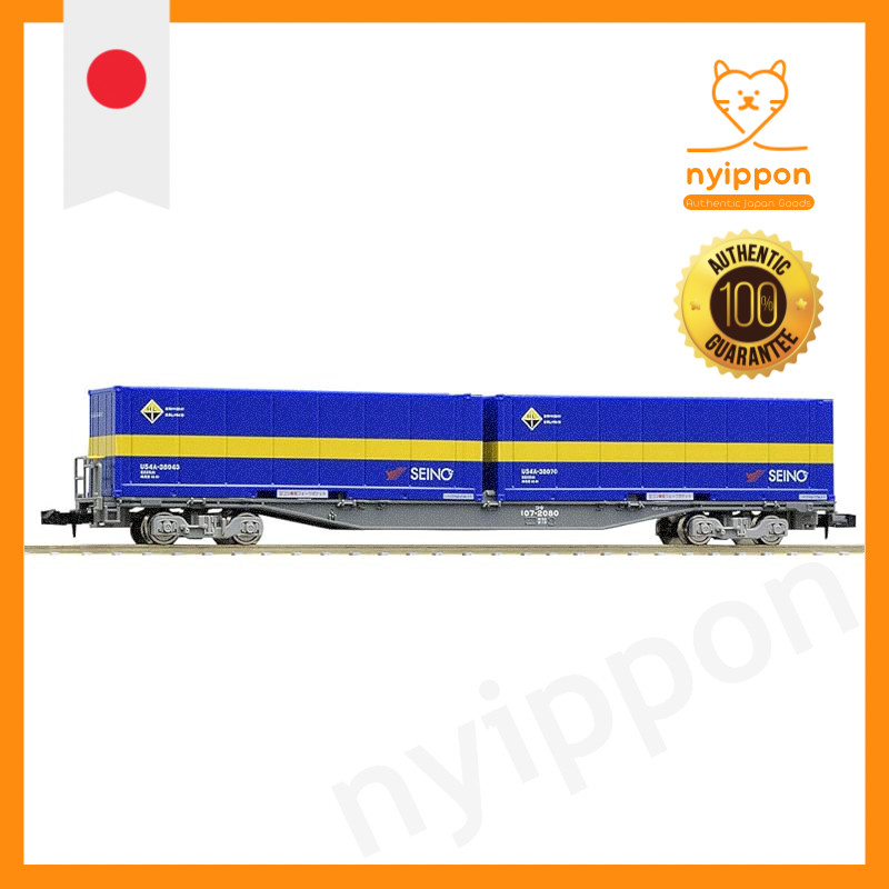 TOMIX N Gauge Type Koki 107 Increased Version with Seino Transportation ...