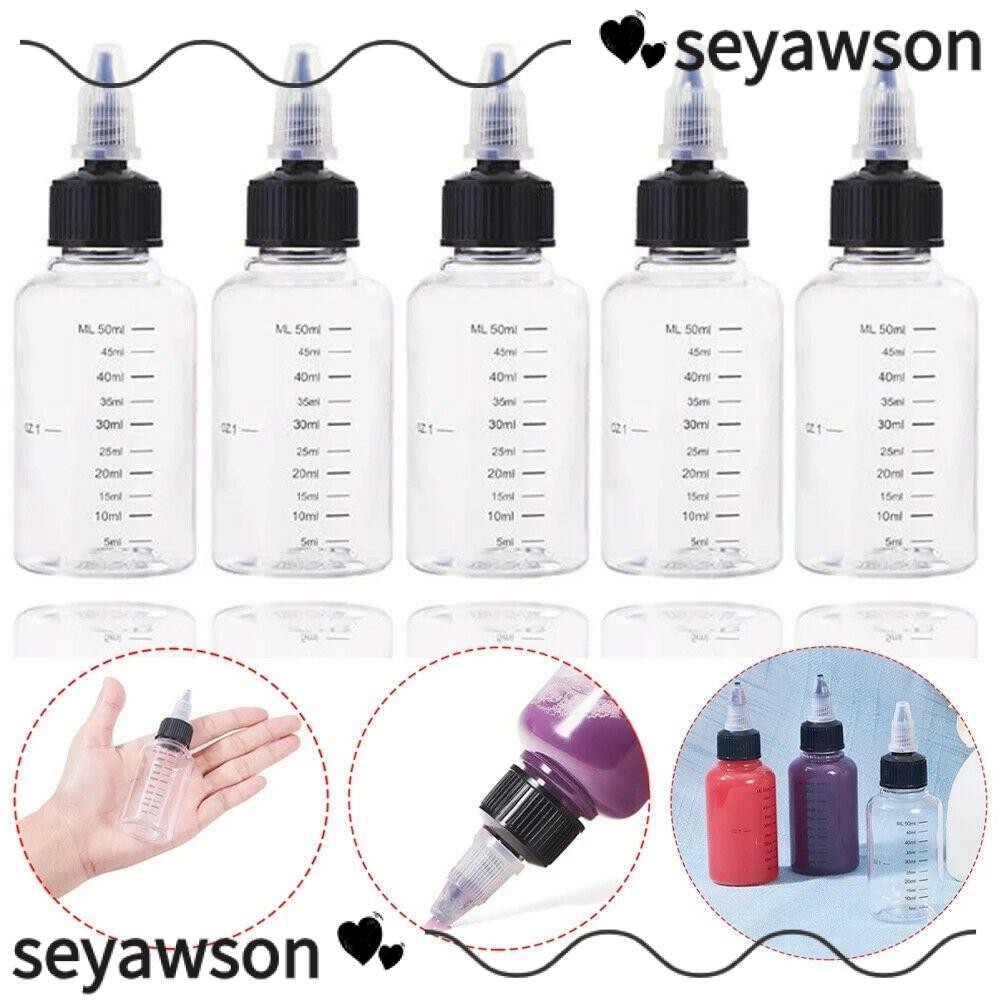 Seyawson 130ml-250ml ขวดหยดพลาสติกความจุน้ํามันเหลวที่ใช้งานได้จริง | Shopee Thailand