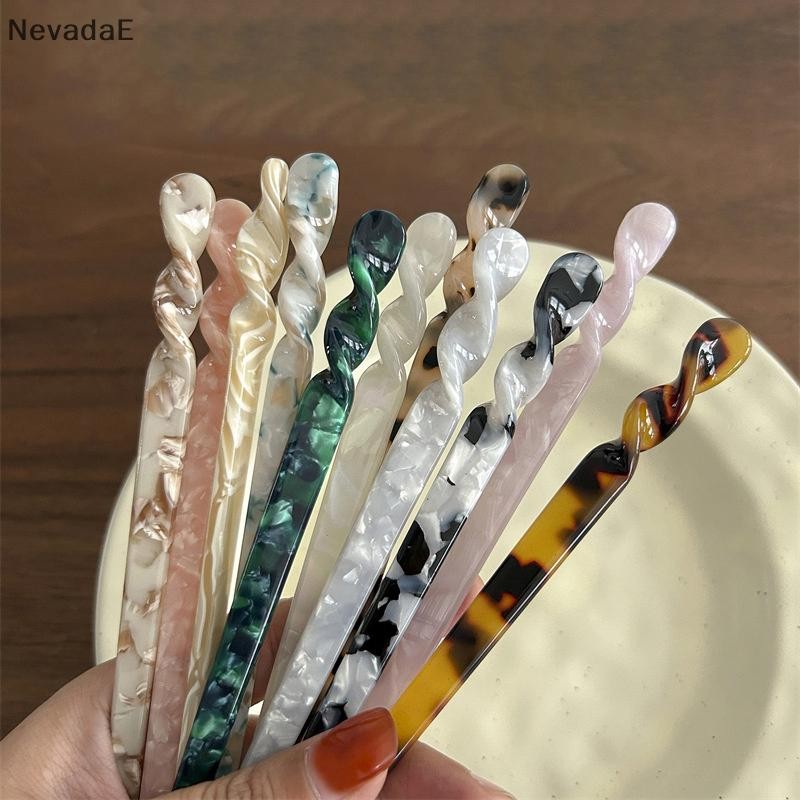 Nd Simple One Word ยาวแผ่น Hairpin Vintage ดอกไม้ Bud ผมแทรกโบราณ Hanfu ...