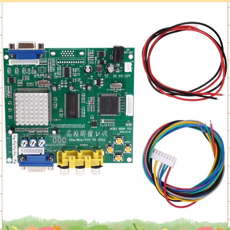 Gbs8200 CGA/EGA/YUV/RGB ถึง VGA เอาต์พุตอาเขต Jamma เกม HD Video ...