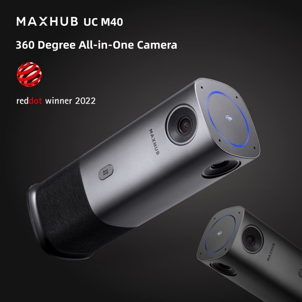 Maxhub UC M40 Webcam 360° กล้องการประชุมทางวิดีโอแบบออลอินวันแบบพาโนรา ...