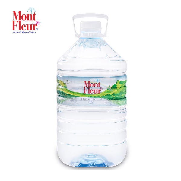 มองต์เฟลอ น้ำแร่ ขนาด 5 ลิตร Mont Fleur Mineral Water 5L ราคารวมส่งถูก ...