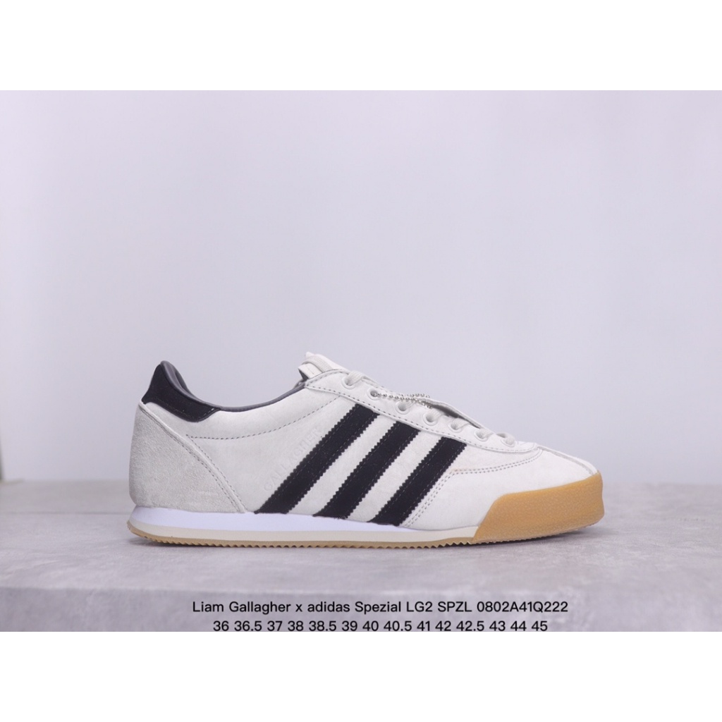 Liam Gallagher x Adidas New Spezial LG2 SPZL สวมกันลื่นป้องกันการลื่นไถลแฟชั่นวินเทจกีฬาลำลอง ...