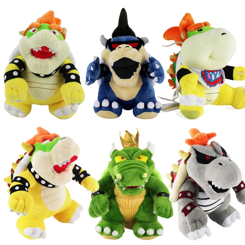 ของเล่นโมเดล Nintendo Games Super Mario Brothers Bowser Koopa Fire ...