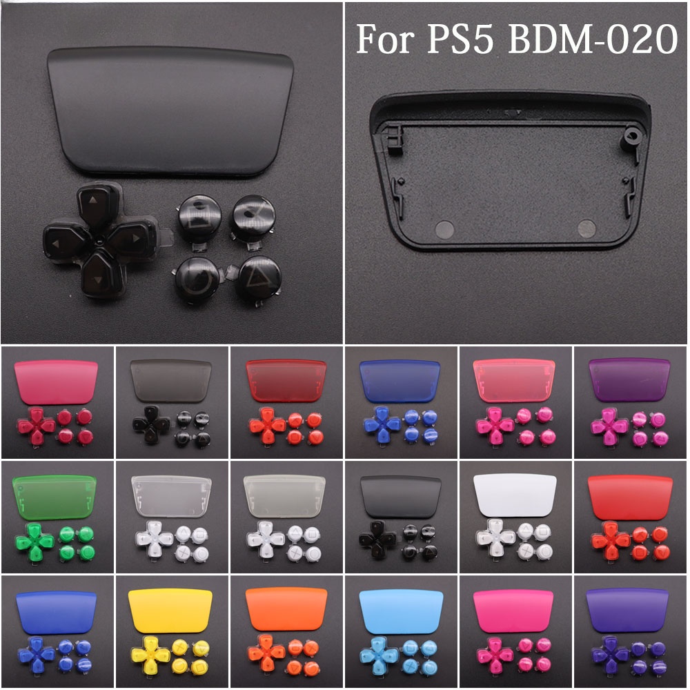 ชุดปุ่มกดจอยเกม PS5 BDM-020 สําหรับ PS5 Controller Button Cross ABXY D ...