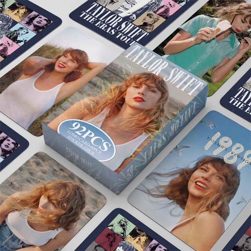 Taylor Swift Photocard Lomo Card Postcard Stickers 92 ชิ้น/กล่อง ...
