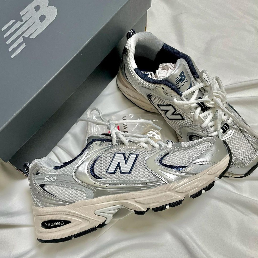 [palette] New Balance 530 MR530 Silver Old shoes แนวโน้ม | Shopee Thailand