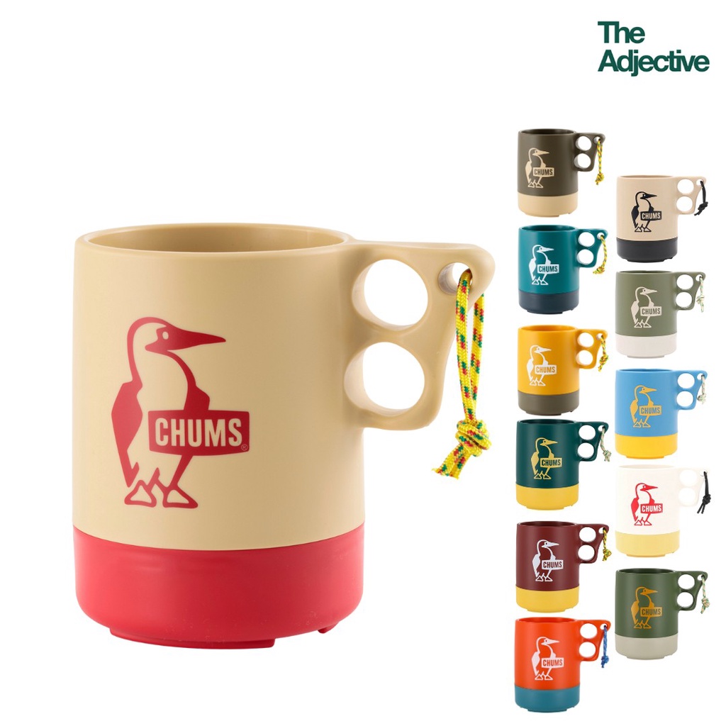 CHUMS Camper Mug Cup Large 550 ml. /แก้วน้ำชัมส์ แคมป์ปิ้ง CHUMS แก้ว ...
