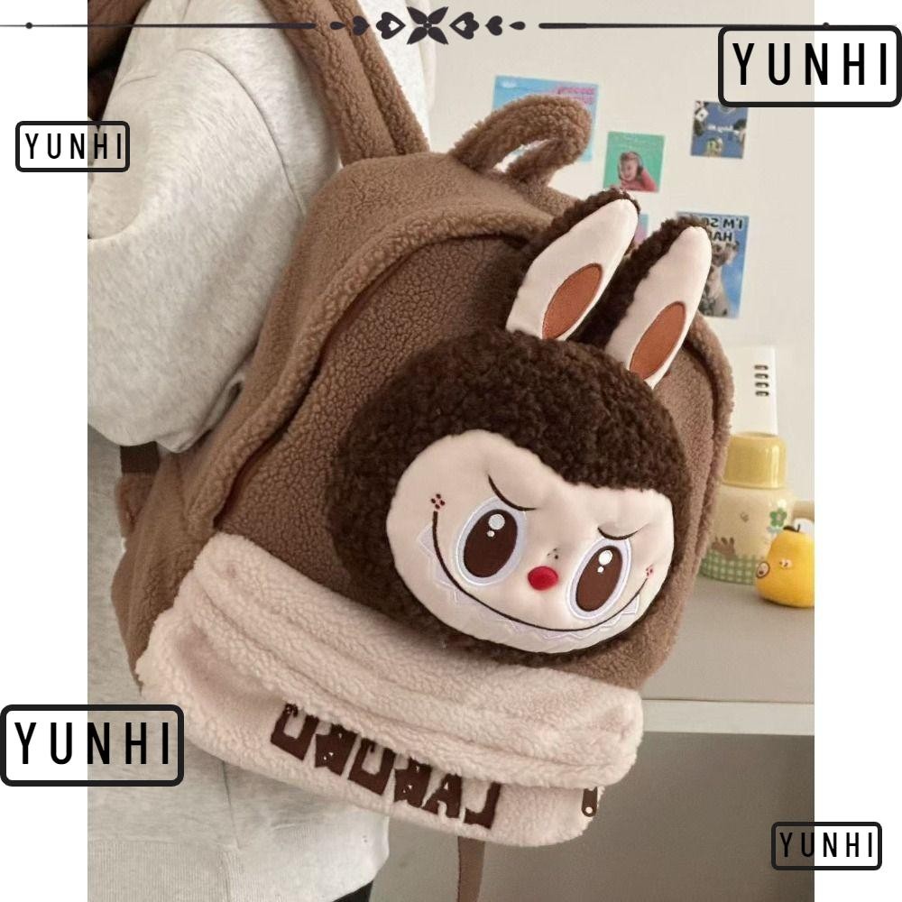 Yunhi Plush Backpack, Labubu Classics Series POP MART กระเป๋านักเรียน ...