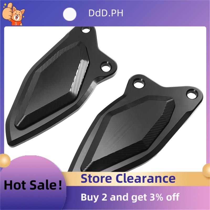 รถจักรยานยนต์พักเท้าส้นยามปก earsets ส่วนที่เหลือเท้า Peg Protector ...