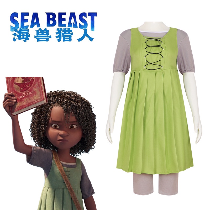 Sea Beast Hunter cos เครื่องแต่งกายคอสเพลย์ คอสเพลย์ การ์ตูนอนิเมะ Macy ...