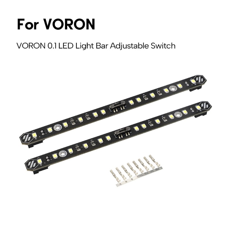 R * 3D เครื่องพิมพ์ LED Bar Daylight LED Strip ไฟบาร์สําหรับ Voron 0 1 ...