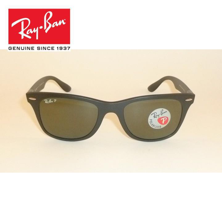 Rayban Wayfarer Liteforce Black Rb 4195 601S/9A แว่นกันแดดโพลาไรซ์ ...