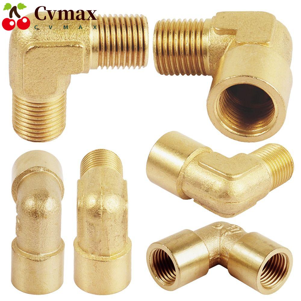 Cvmax ข้อต่อท่อทองเหลือง 4 ทางเชื่อมต่อตัวเมีย 1/8 "1/4" 3/8" เกลียว BSP ตัวเมียสําหรับระบบ ...