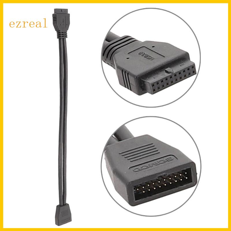 Ez เมนบอร์ดแปลงสายเคเบิ้ล USB 19Pin ตัวผู้ เป็น 19Pin 20Pin ตัวเมีย ...