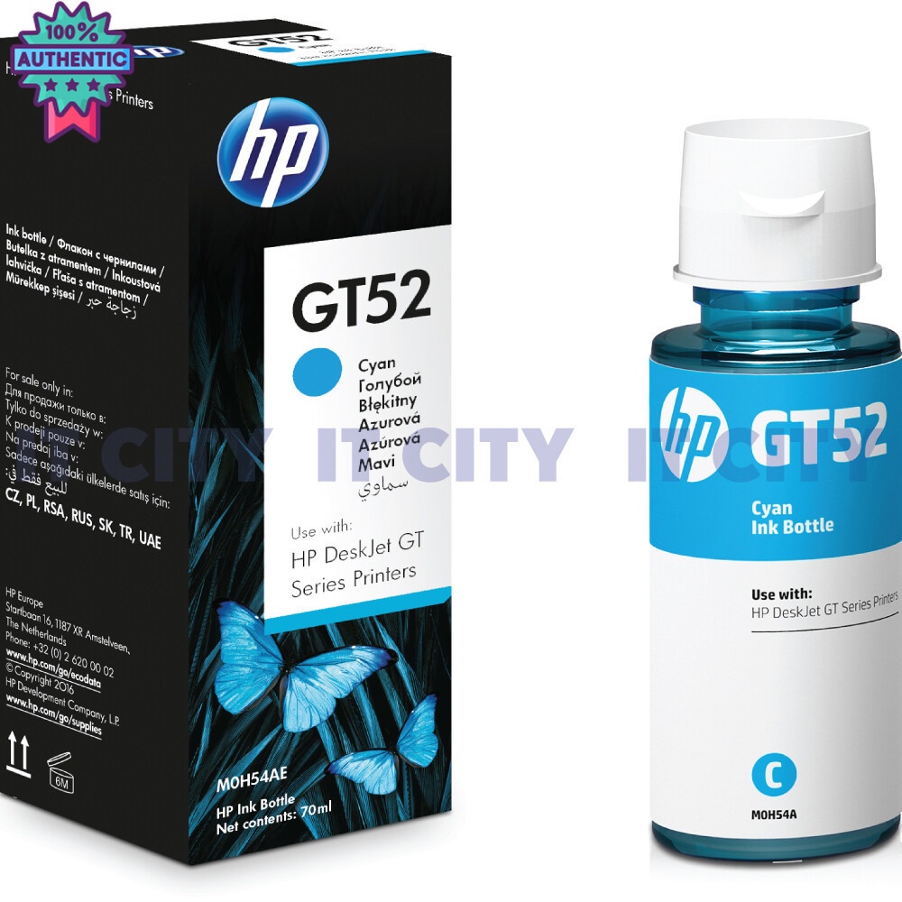 HP GT52 Ink Bottle C MOH54AA SP2-001615 | Shopee Thailand