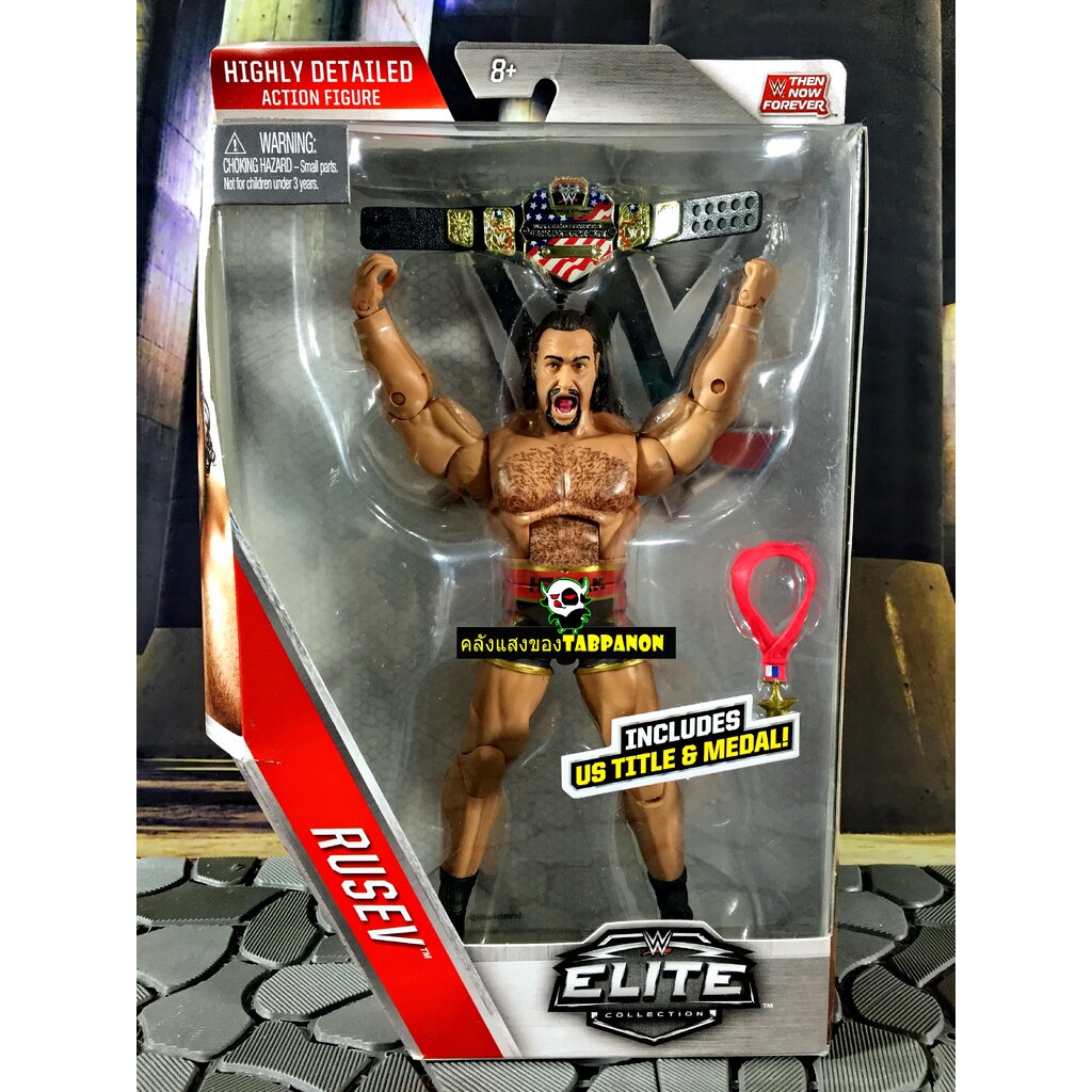 [2016.08] WWE Elite Then, Now, Forever Rusev 7-Inch Figure | Shopee Thailand