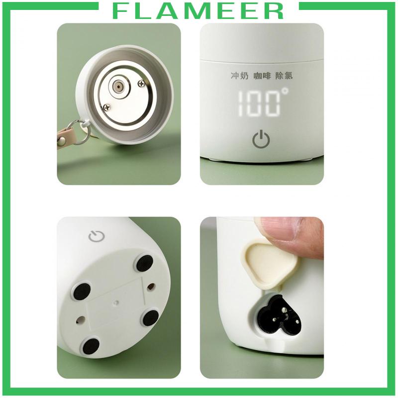 [Flameer] กาต้มน้ําไฟฟ้า ปรับอุณหภูมิได้ 3 ระดับ แบบพกพา สําหรับเดินทาง ...