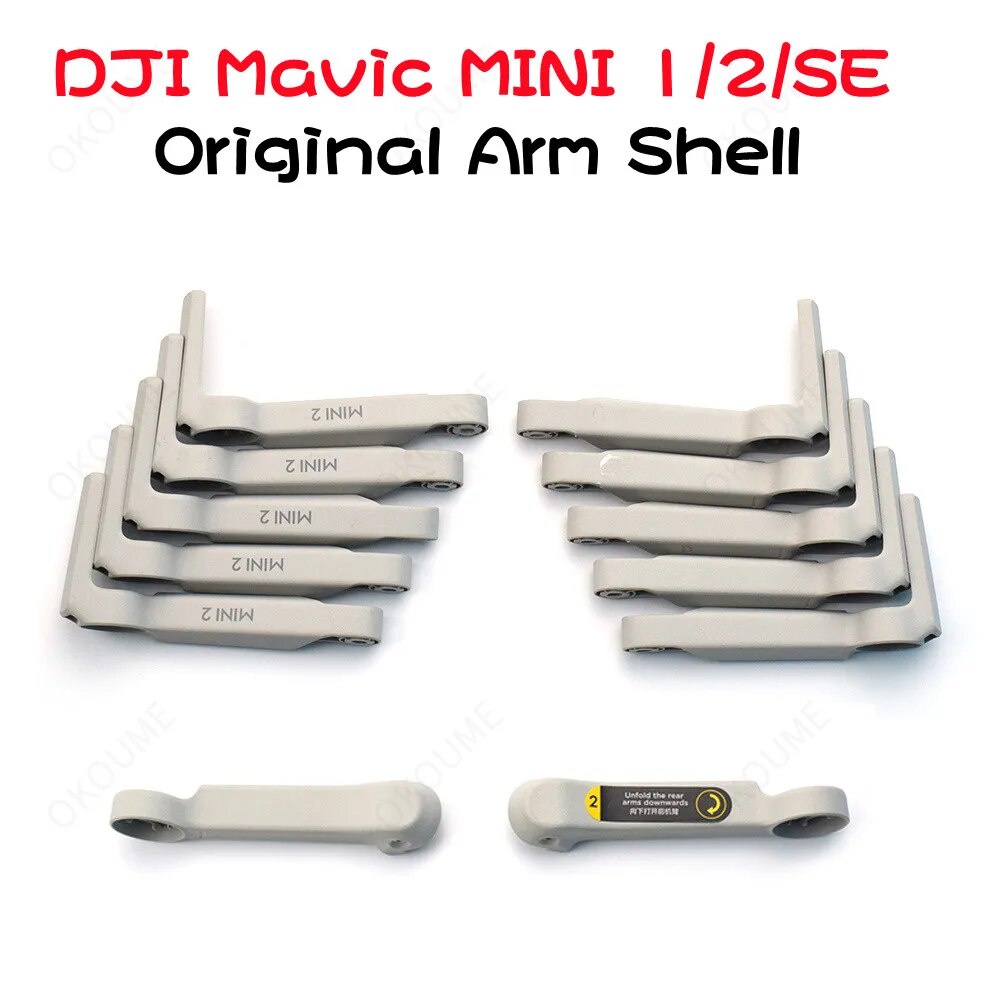 Original Arm Shell for DJI Mavic Mini 1 / 2 /SE Drone Replacement Front/Rear Left/Right Motor ...